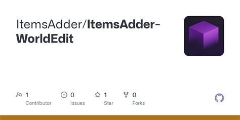 Github Itemsadderitemsadder Worldedit