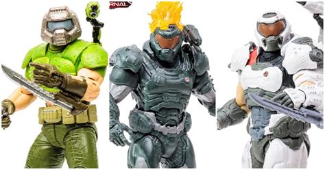 7 Inch Mcfarlane Toys Doom Slayer Astro Slayer Skin Ember Skin White