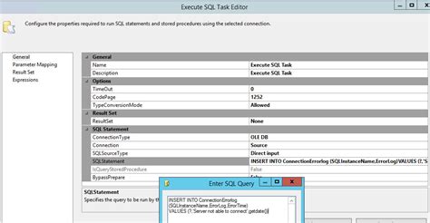 Parameter What Ssis Variable Paramter To Use To Capture Looping Server Name Database