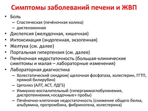 Сестринский процесс при заболеваниях печени и жёлчевыводящей системы