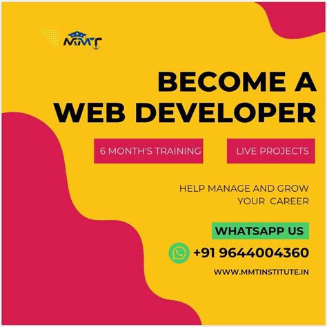 learn front end and back end web development at mmtinstitute ravindra kushwah posted on the