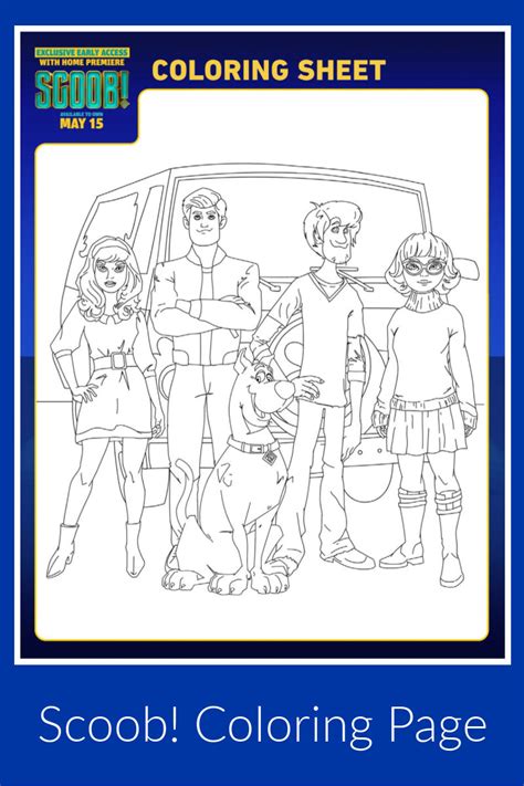 Free Printable Scoob Characters Coloring Page Mama Likes This