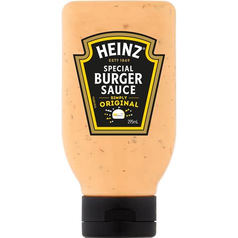 Heinz Burger Sauce Ingredients At Carolyn Huddleston Blog