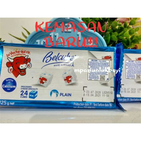 BELCUBE CHEESE SPREAD PLAIN EXP OKTOBER 2021 KEJU TAWAR MPASI Shopee Indonesia