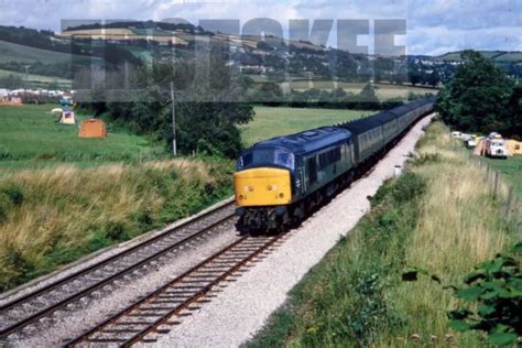 35mm Slide Br British Rail Diesel Loco Class 46 46007 1979 Original £3