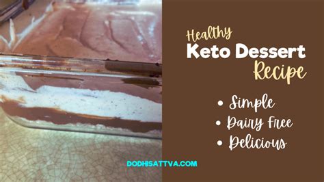 Ditch The Sugar Spikes Keto Dessert Recipes