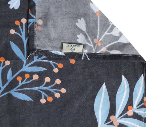 Buy Polyster Black Floral Pattern Woven Diwan Set At 70 Off Online