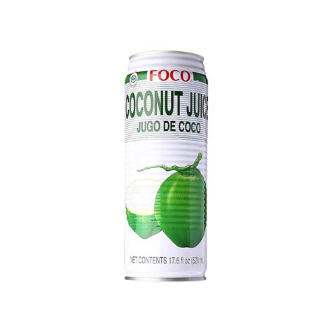 Foco Coco Regular Drink 17 6oz 24 Pack