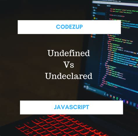 Undefined Vs Undeclared In Javascript Codez Up