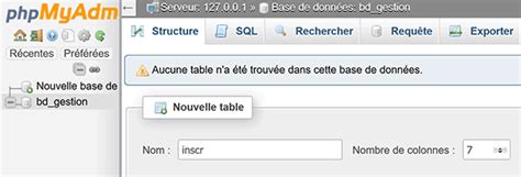 Cr Er Sa Premi Re Base De Donn Es Mysql