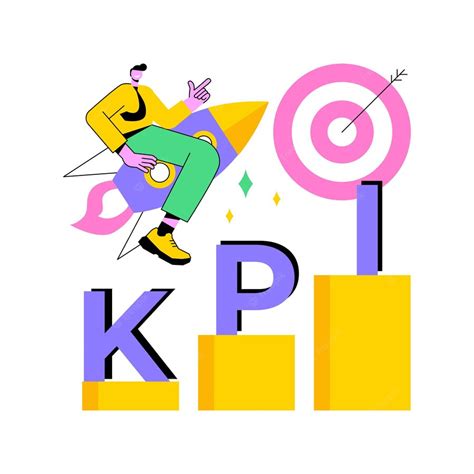 Premium Vector Kpi Abstract Concept Vector Illustration