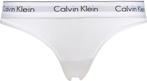 Calvin Klein Modern Cotton Thong White Pikant Under