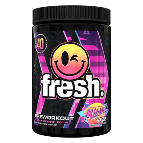 Fresh Pre Workout Fresh Supps Muscle Maker Supplements