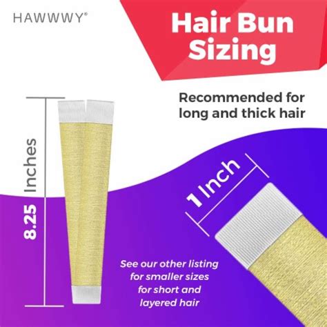 Hay 3pk Premium Hair Bun Maker Easy Snap And Roll Bun Tool Magic