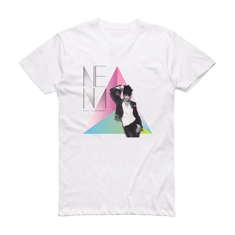 Nena Made In Germany Album Cover T Shirt White Album Cover T Shirts