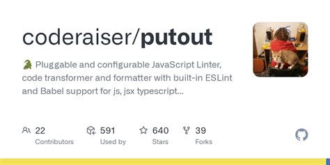 GitHub Coderaiser Putout Pluggable And Configurable Code