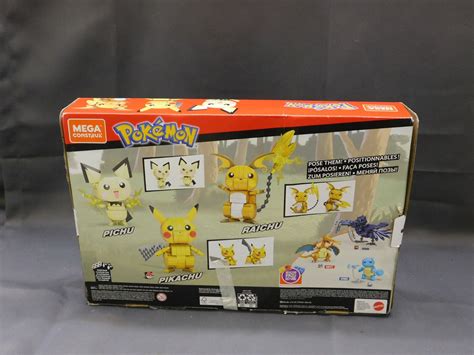 Mega Construx Pokemon Pikachu Evolutions Trio