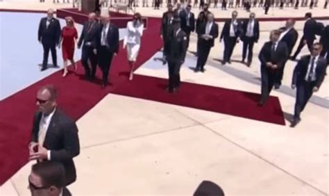 Melania Swats Away Donalds Hand In Latest Viral Misery From Trumpland