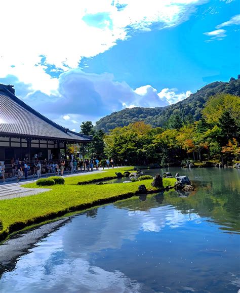 京都 天龍寺 リフレクションのある風景 サロンドすみれ