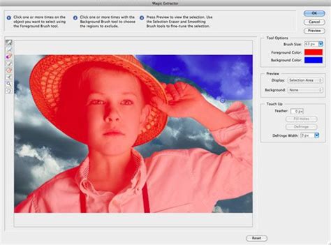 The Magic Extractor Allows You To Identify Foreground And Background