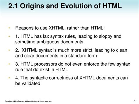 Ppt Chapter 2 Introduction To Xhtml Powerpoint Presentation Free