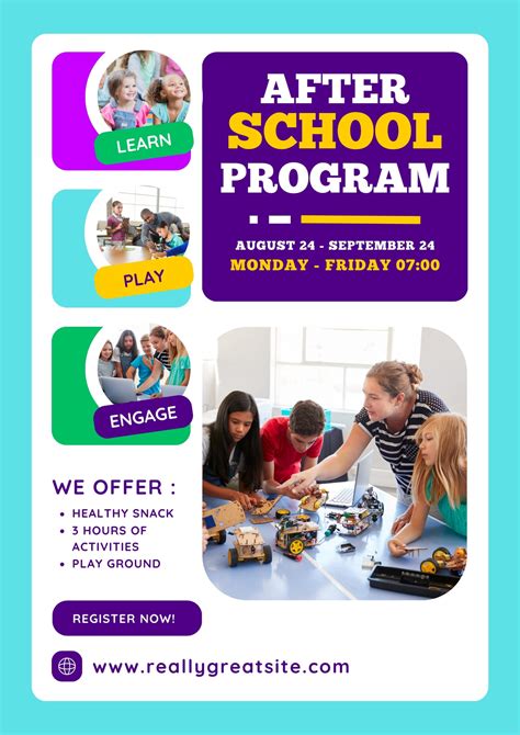 After School Program Flyer Template