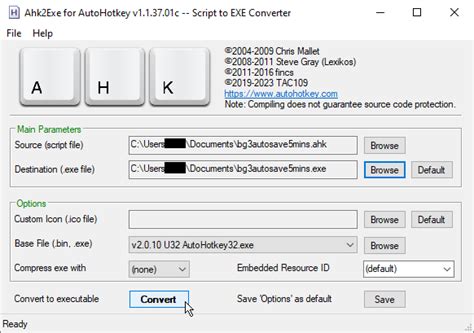 Steam Community Guide Creating An Autosave Script For BG Using AutoHotKey