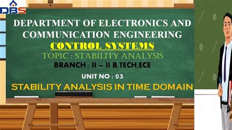Stability Analysis In Time Domain Stability Analysis Control