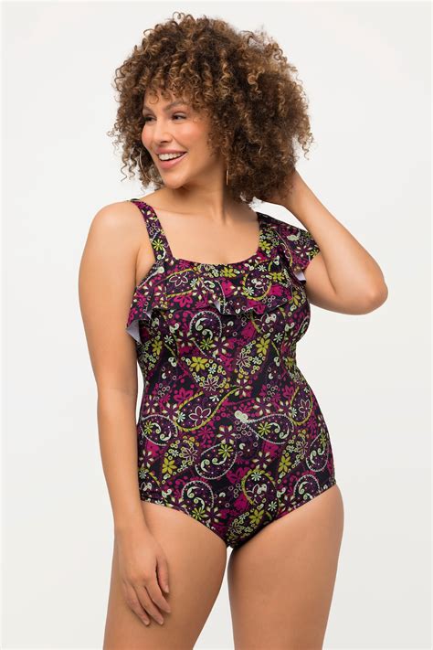 Ruffle Plus Size Swimwear Plus Sizes Ulla Popken