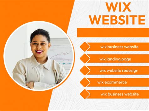 a wix website design wix landing page wix customization redesign wix