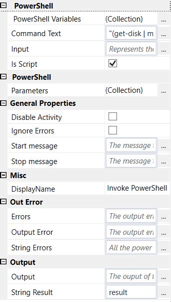 Invoke Powershell Rinkt Documentation