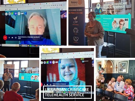 Ukrainian Crisiscare Telehealth Service Rotary Club Of Subiaco