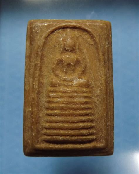 สมเด็จหลวงพ่อกวย พิมพ์ วัดเกศไชโย9ชั้น ผงน้ำมัน พระเครื่อง พระแท้ Webpra เว็บ พระ คอม