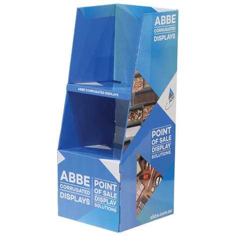 2 Shelf Angled Display Unit Abbe
