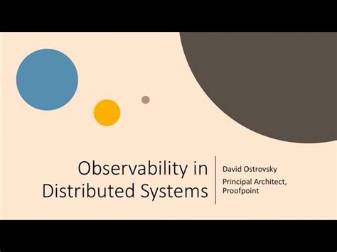 NDC Conferences Talk Adding Observability To Distributed Systems From