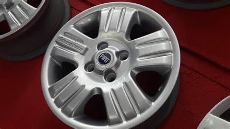 Jogo De Roda Fiat Doblo Original Aro 14 4x98 R 1 199 00 Em Mercado Livre