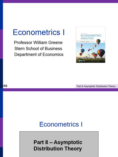 08 Asymptotic Distributions Delta Method Partial Effects Pdf