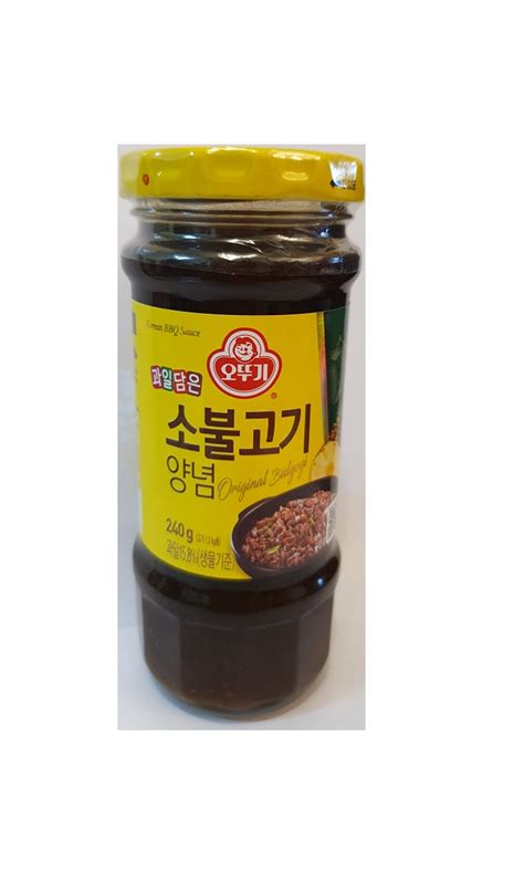 Ottogi Original Bulgogi Sauce Korean Bbq Sauce 240g