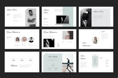 Minimalist Powerpoint Templates