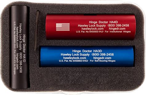 Hinge Doctor Commercial Set Ha134d With Storage Case New
