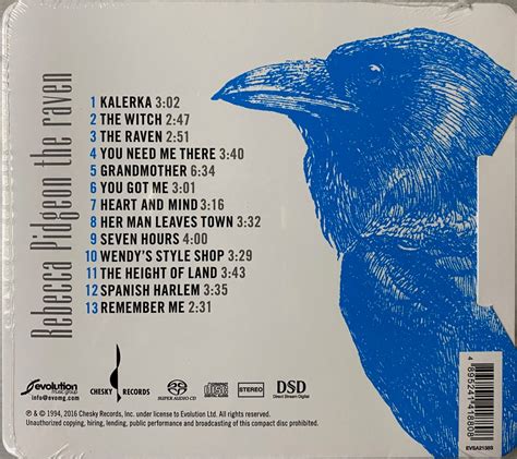 Rebecca Pidgeon The Raven Sacd Musiccdhk