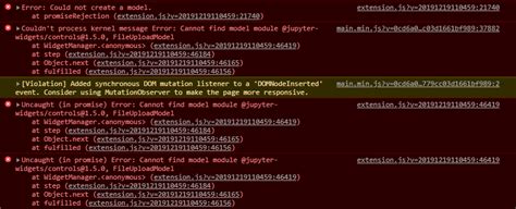 Error On Fileupload · Issue 2744 · Jupyter Widgetsipywidgets · Github