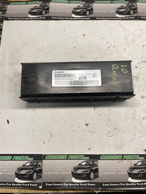 Chevrolet Equinox Temperature Control Module Part 13505735