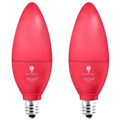 BLUEX BULBS 40 Watt Equivalent B11 Decorative Indoor Outdoor LED Light