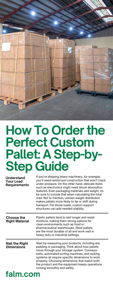 How To Order The Perfect Custom Pallet A Step By Step Guide