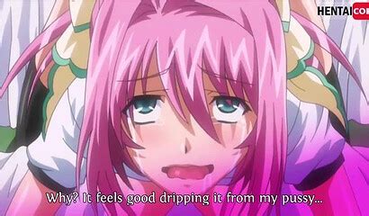 Ahegao Orgasm Of A Sissy Anime Girl During Sex With A Bangs Guy