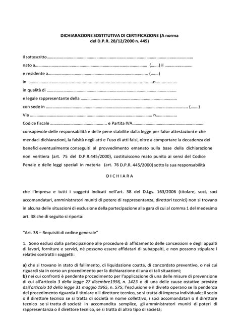 Compilabile Online Amt Ct DICHIARAZIONE SOSTITUTIVA DI CERTIFICAZIONE A