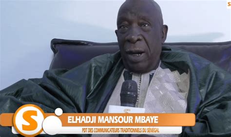El Hadji Mansour Mbaye Prépare Un Livre Sur Lhistoire Du Sénégal