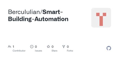 Github Bercuiuliansmart Building Automation