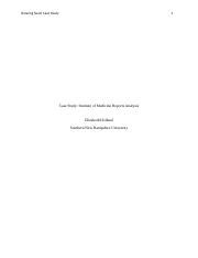 NUR 305 Case Study Institute Of Medicine Report Analysis Docx